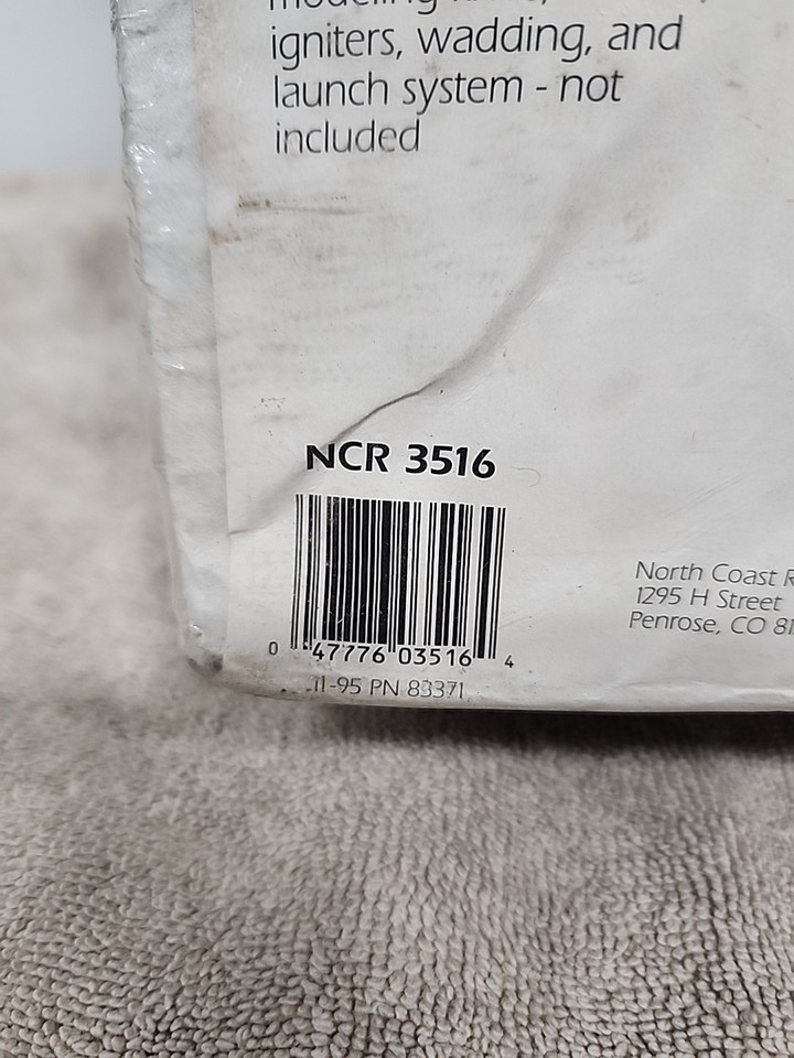 Estes/North Coast Rocketry (NCR) Interceptor G Flying Model Rocket Kit ...