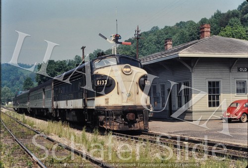 Original Slide Southern F7 Asheville passenger extra 1970 | eBay