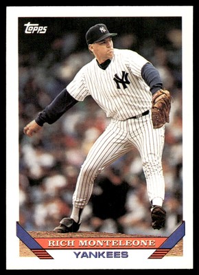 1993 Topps #779 Rich Monteleone - New York Yankees | eBay