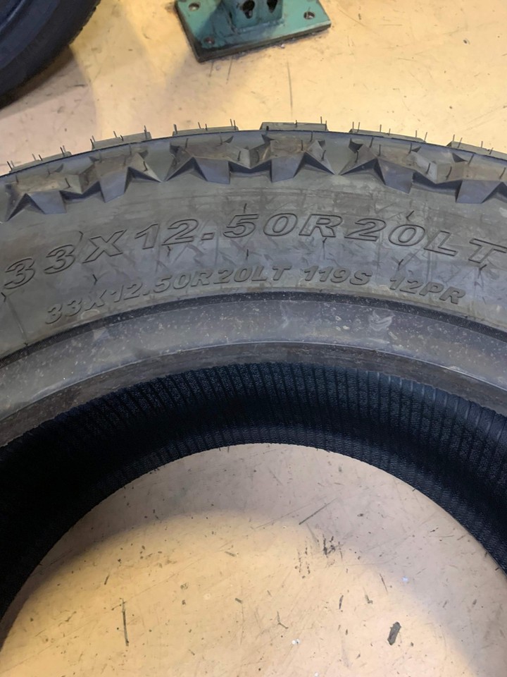 GRIPMAX MAXGRIP X/T BSW LT 33 12.5 20 119S 12 PLY EXTREME TERRAIN TIRE ...