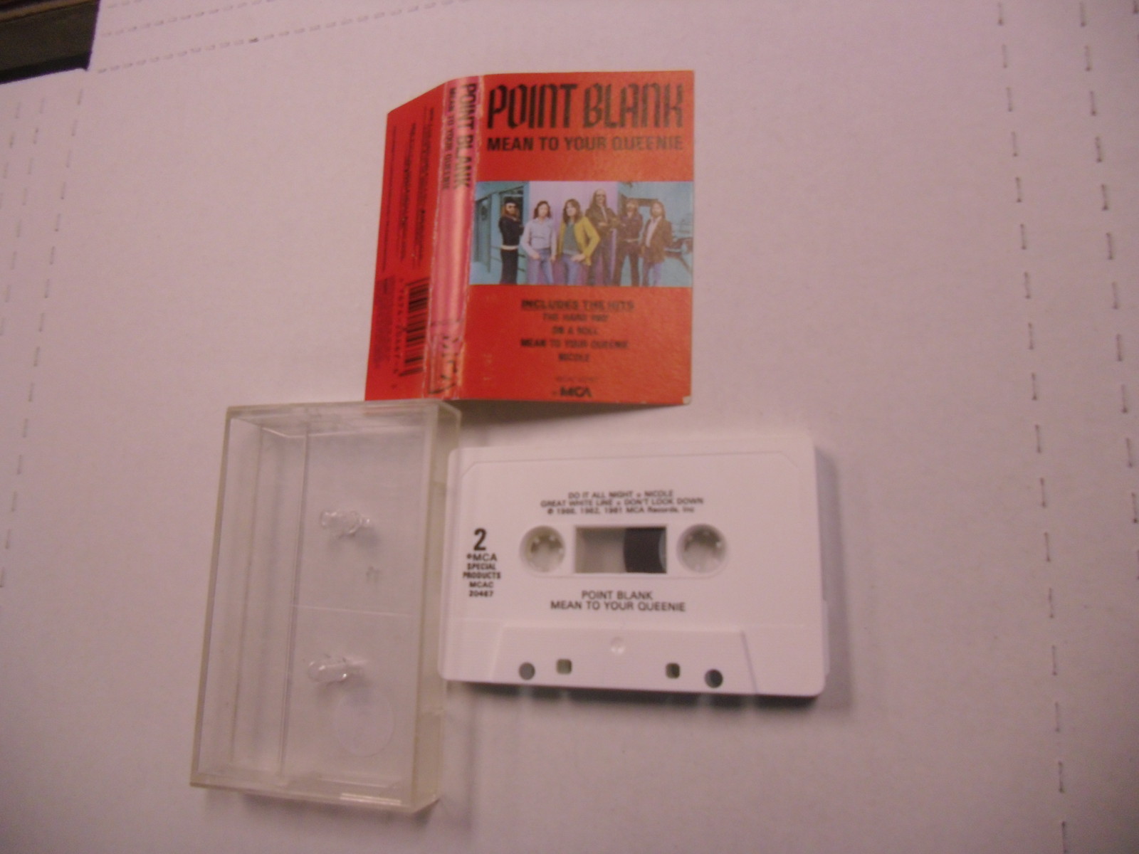 POINT BLANK Mean To Your Queenie Cassette Tape MCA Records 1988 VG+ | eBay