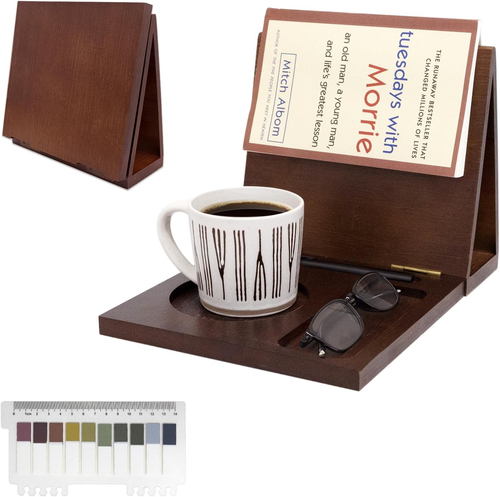 Book Holder Stand for Reading-Presents Lovers Reading Nook Valet with ...