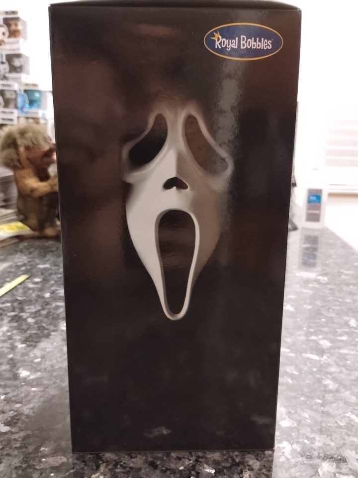 Ghost Face Royal Bobbles Bobblehead Scream Halloween Hot Topic ...