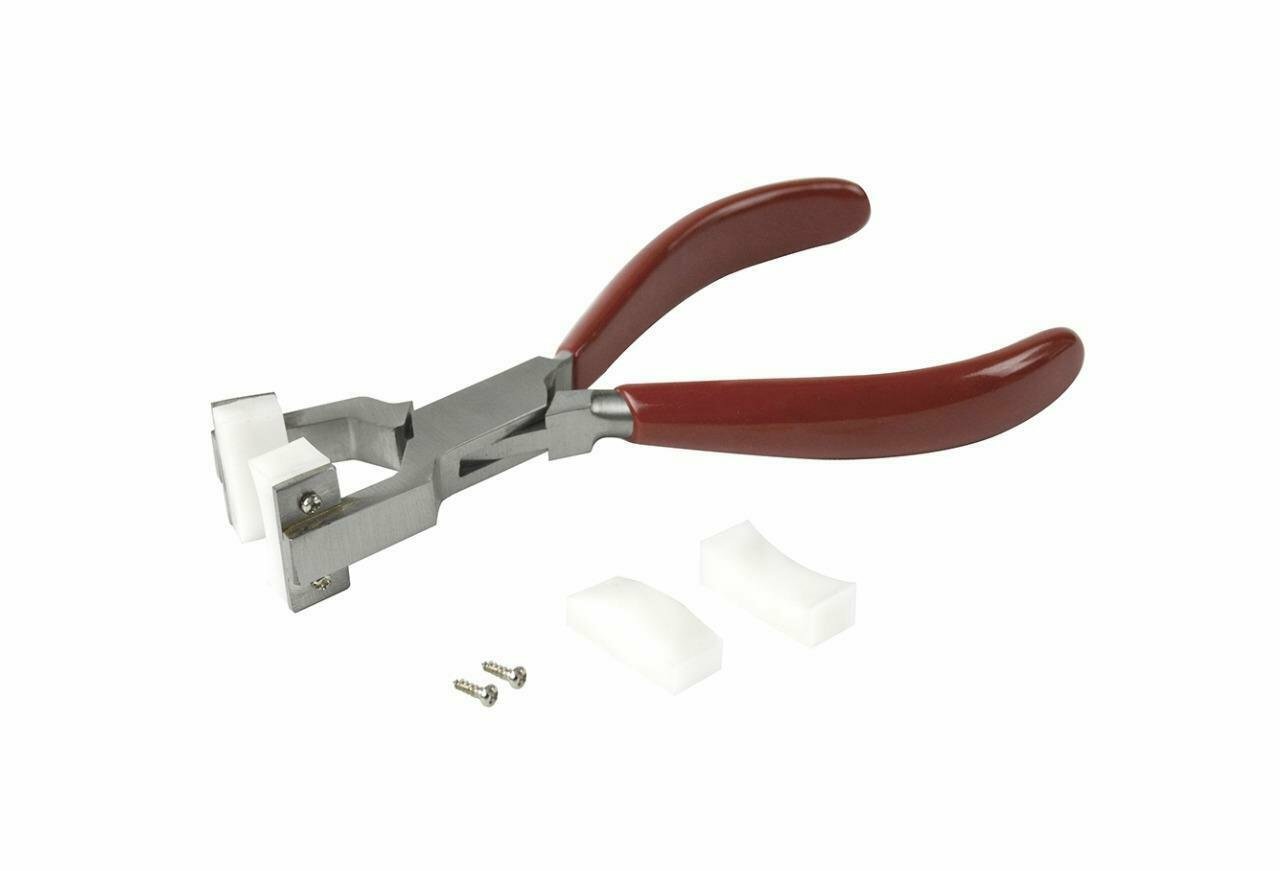 6" Non-Marring Jewelry Making Wire Bending Metal Forming Nylon Pliers ...