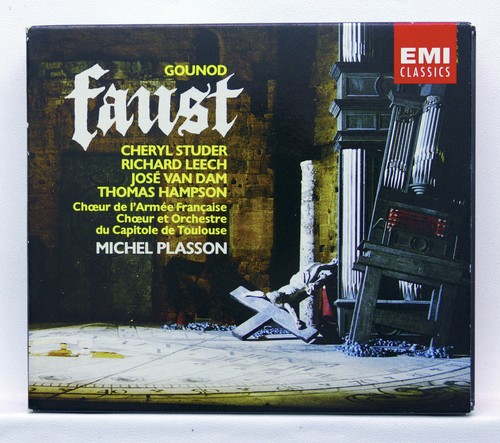 CHERYL STUDER, THOMAS HAMPSON, MICHEL PLASSON - GOUNOD Faust - EMI ...