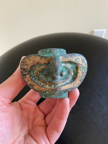 PRE COLUMBIAN- METAL MACE HEAD, Chavin/ Moche culture weapon.Peru ...