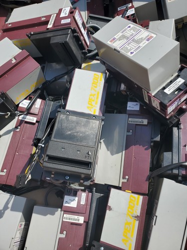 1 apex 7000 pti bill acceptor validator APEX-7600-DB1-USA 12V dc got ...