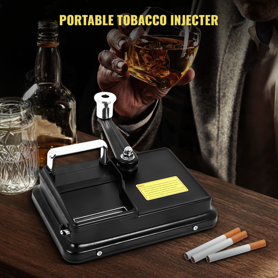 Black Portable Tobacco Injecter Cigarette Making Machine 5.5IN x 8IN | eBay