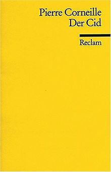 Der Cid by Pierre Corneille | Book | condition acceptable | eBay