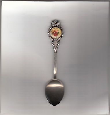Plant-Stuart Pea-South Australia-[Cameo 1970s Spoon]-Australia-Souvenir ...