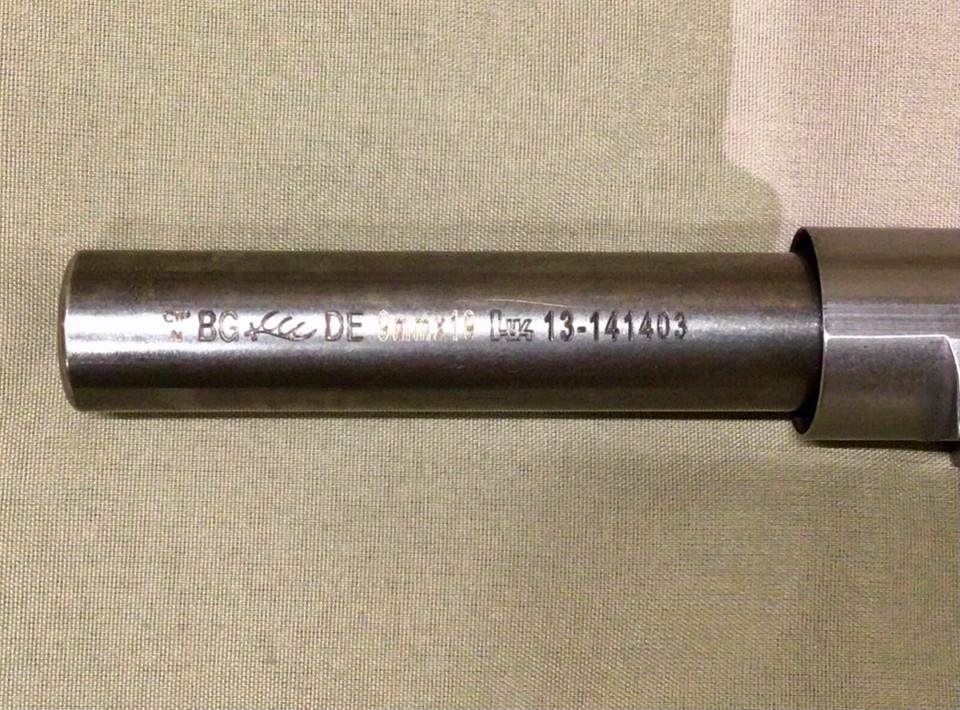 Heckler Koch P9S 9mm Barrel Last Production Run BG Date Code Fluted ...