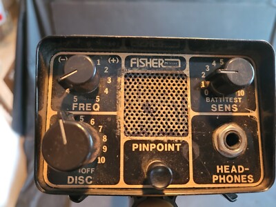 Fisher 1235X Metal Detector w/RARE Fisher 6X PROBE!!! - Needs Repair | eBay
