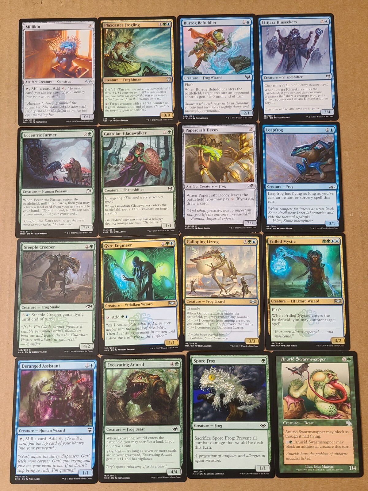 Custom Commander Deck ~ Frog Tribal Mill~ Grolnok, the Omnivore ~ EDH ...