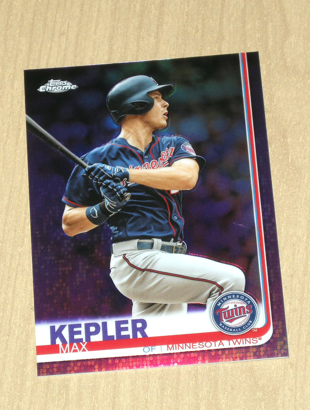 2019 Topps chrome Max Kepler PURPLE refractor 45/299 | eBay