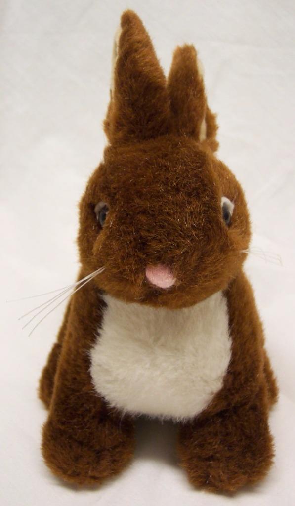 RBI NICE BROWN BUNNY RABBIT 7" Plush STUFFED ANIMAL Toy | eBay