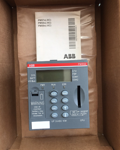 1SAP150200R0271 PM592-ETH B2 ABB CPU Module Via DHL or FedEx for sale online | eBay