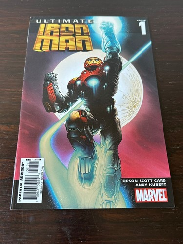ULTIMATE IRON MAN Issue #1 (Marvel 2005) Direct Edition, Variant, 1st ...