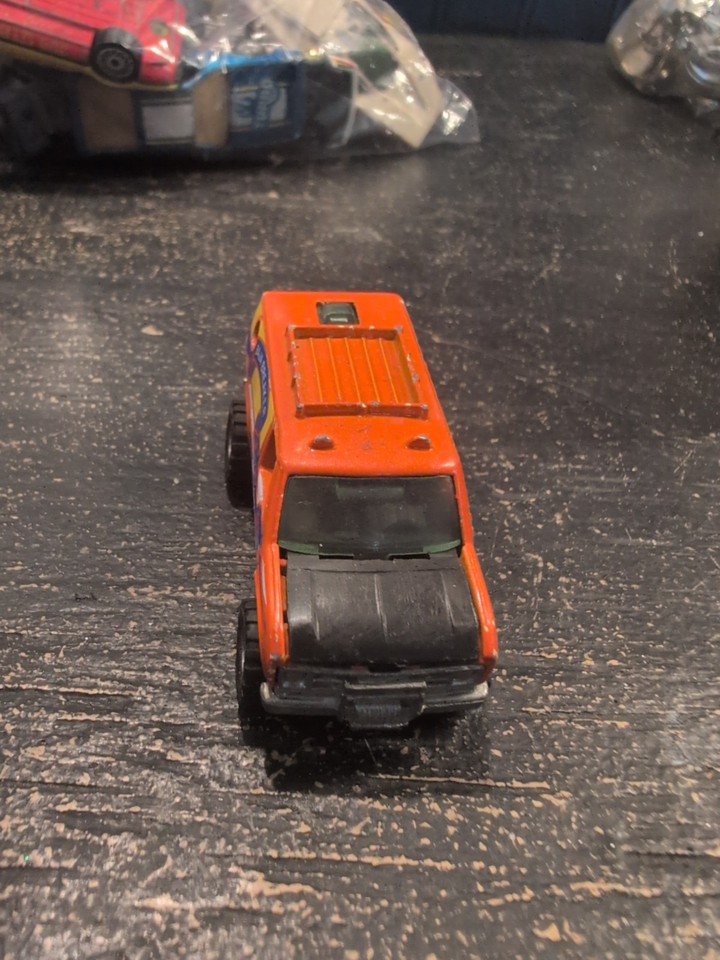 Vintage Hot Wheels Baja Breaker Blackwalls Orange Custom Chrome Real ...