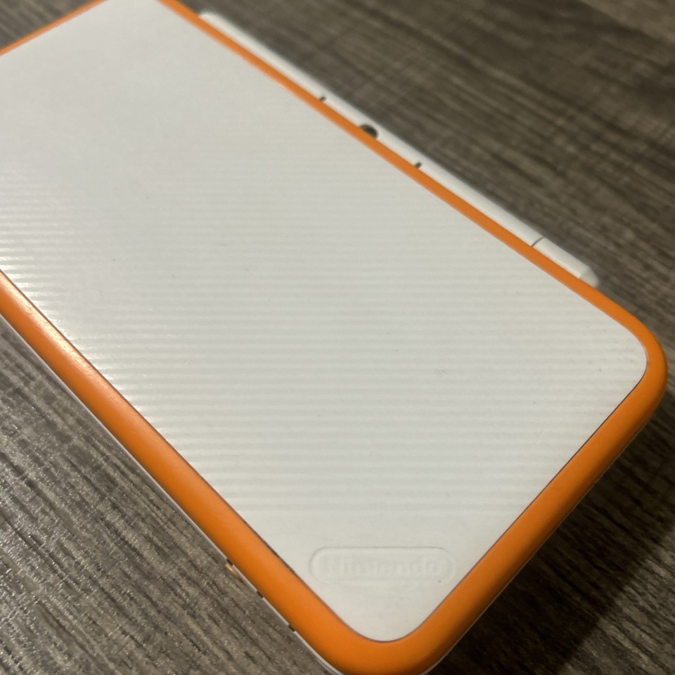 Nintendo "New" 2DS XL LL Console White & Orange (USA Seller) | eBay