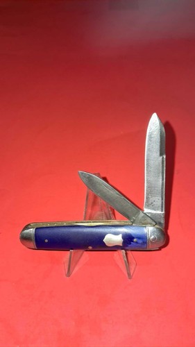 CHALLENGE CUT CO BRIDGEPORT CONN 2 BLADE PURPLE CIGAR JACK KNIFE | eBay