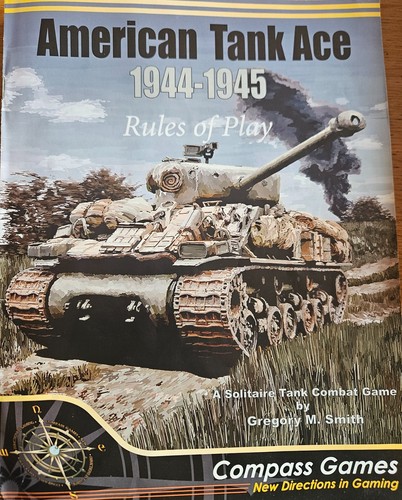 American Tank Ace Solitaire role playing game by Compass Games | eBay UK