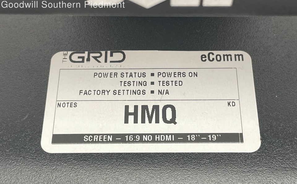 Dell P1913SF Black 19 in WideScreen Flat Panel LCD Monitor Fully Tested ...