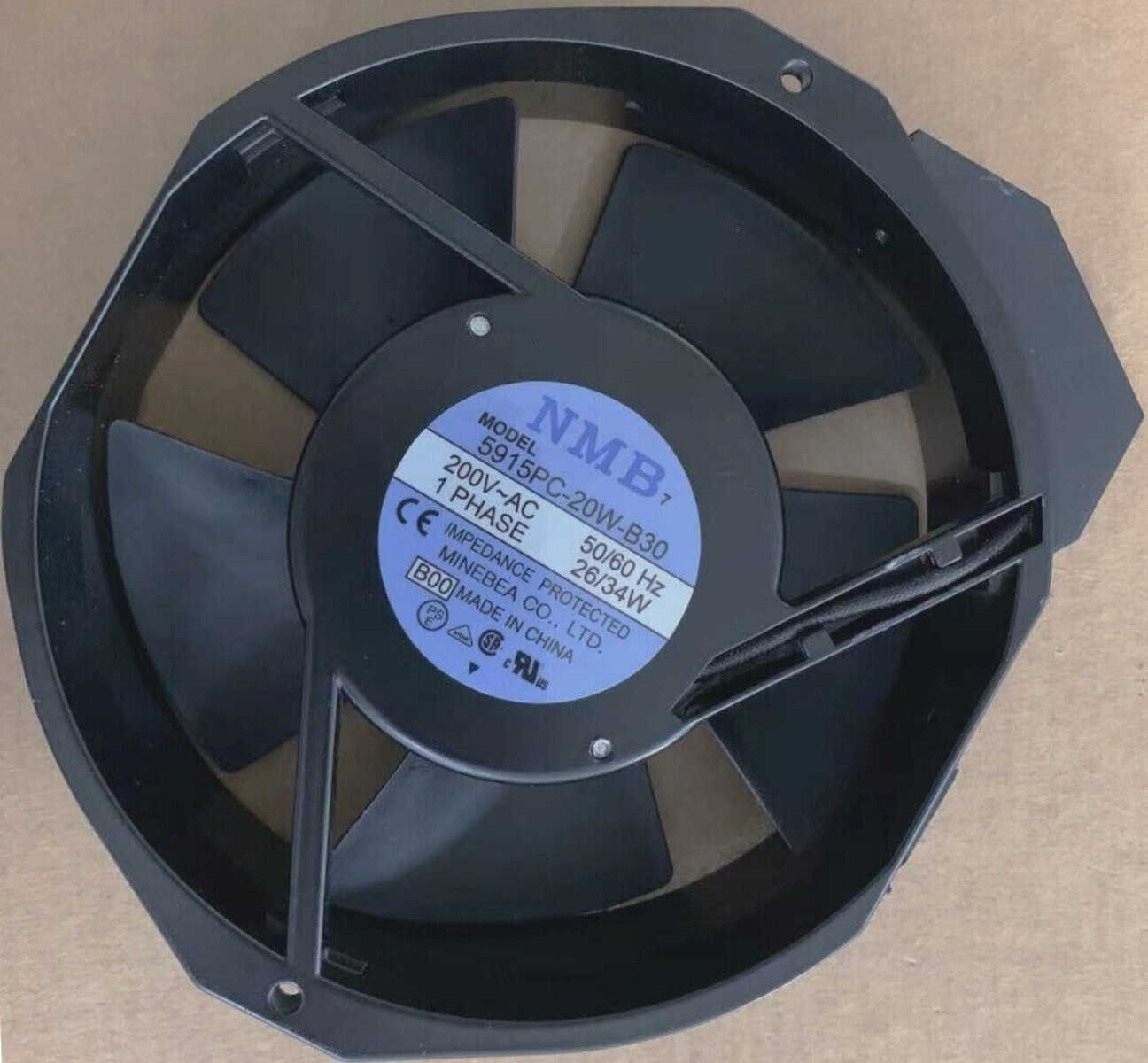 NMB cooling fan 5915PC-20W-B30 200VAC 26/34W 172*150*38 | eBay