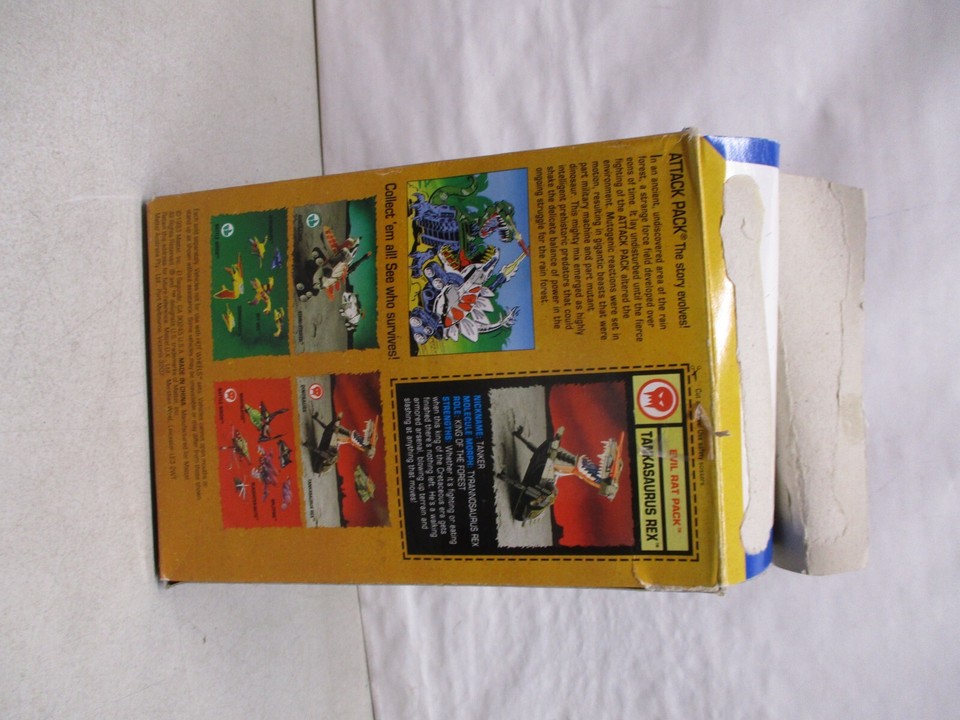 1993 Hot Wheels Attack Pack Dinosaurs Tankasaurus Rex | eBay