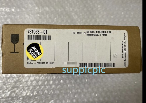 NI 9866 Single-Port LIN Interface Module 781963-01 Fast shipping#DHL or ...