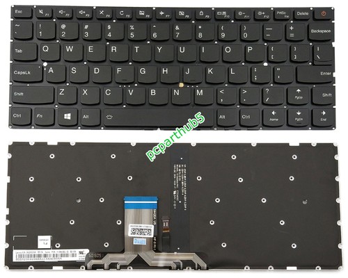 New Lenovo IdeaPad 710S-13IKB 710S-13ISK Air 13 Pro Keyboard US Black W ...