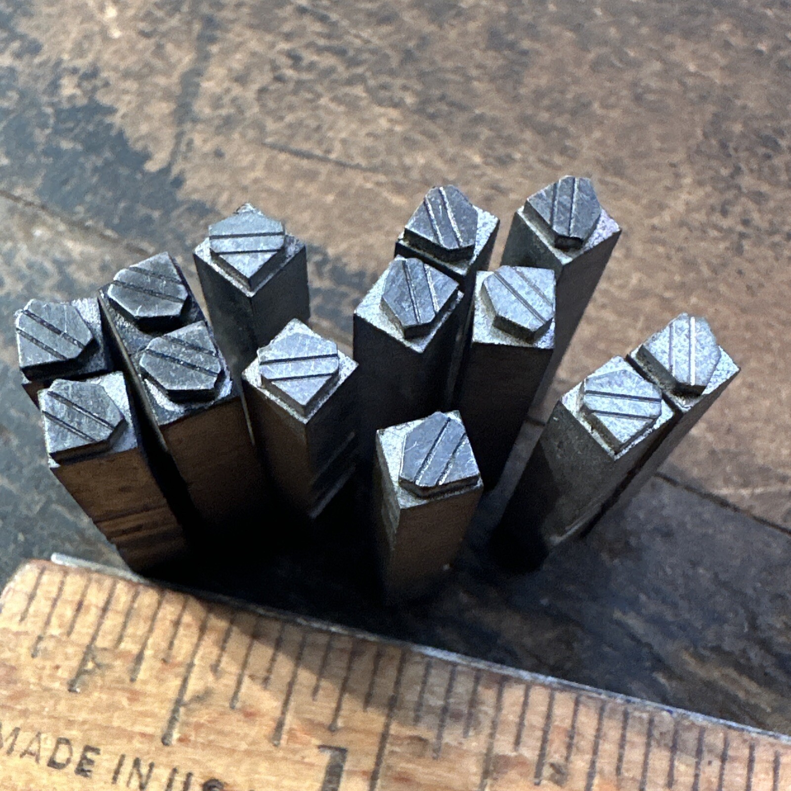 Printing Blocks 13 Lead Ornamental Dingbats | eBay