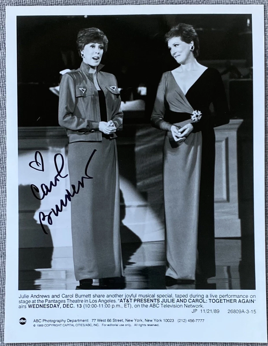 Carol Burnett And Julie Andrews