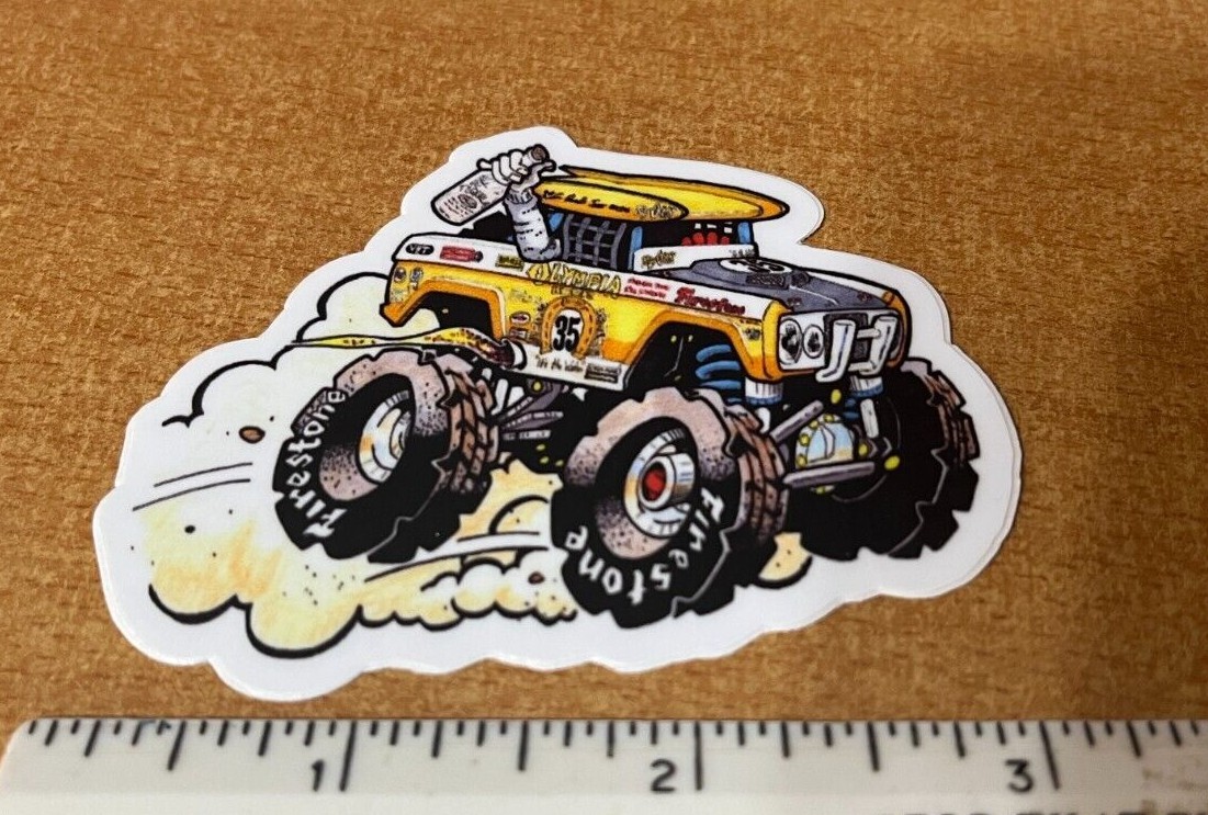 Baja Bronco Stroppe decals stickers 1966-1977 classic vintage racing ...