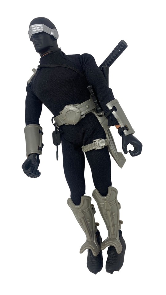 GI JOE Commando Snake Eyes 12" inch action figure w accessories Hasbro ...