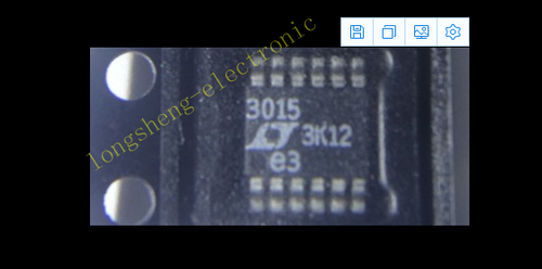 1PCS LT3015EMSE#PBF IC REG LDO NEG ADJ 1.5A 12MSOP LT3015 3015 LT3015E ...