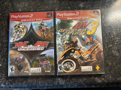 MX Vs ATV Unleashed And ATV Off-road Fury 3 Sony PlayStation 2 | eBay