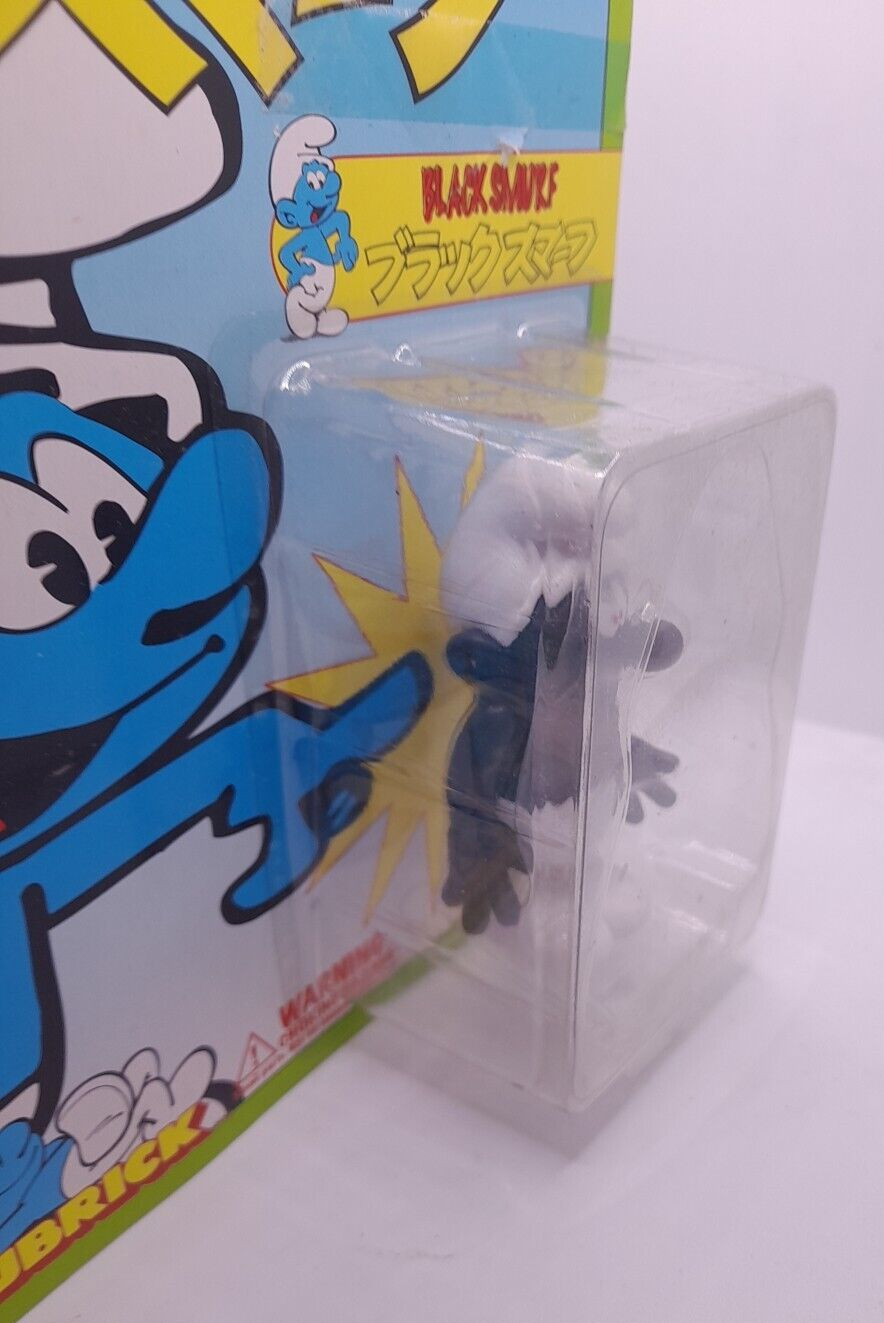 PUFFI PUFFO NERO MEDICOM TOY 2004 KUBRICK BLACK SMURF da BARBAPUFFO ...