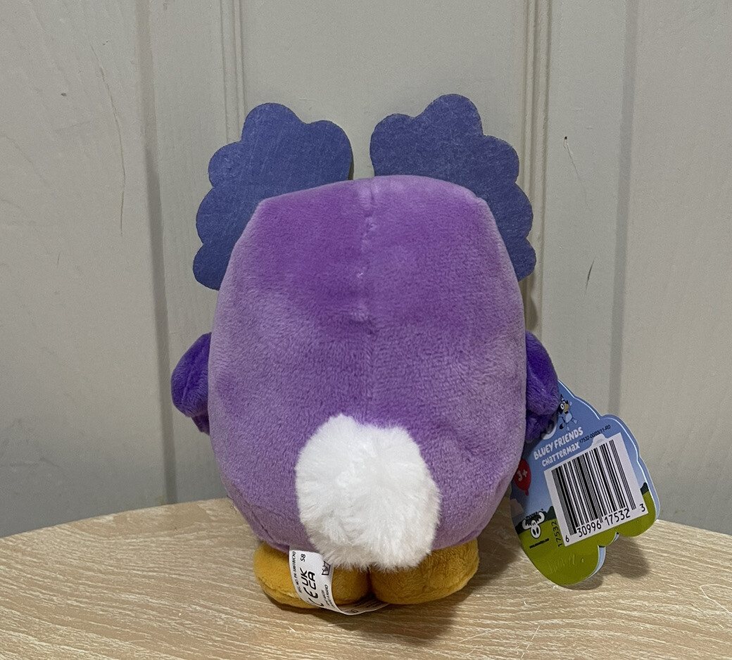 Bluey Friends CHATTERMAX Owl Plush 6" Stuffed Animal Toy NEW 2023 | eBay