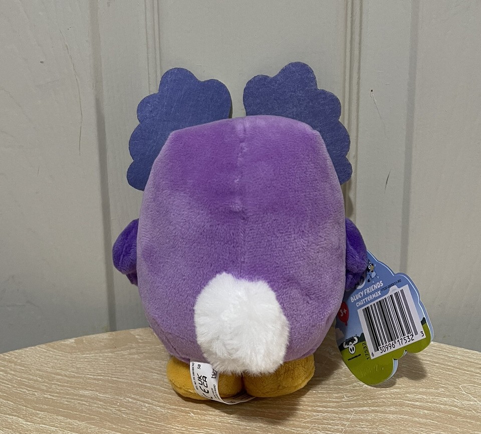 Bluey Friends CHATTERMAX Owl Plush 6" Stuffed Animal Toy NEW 2023 | eBay