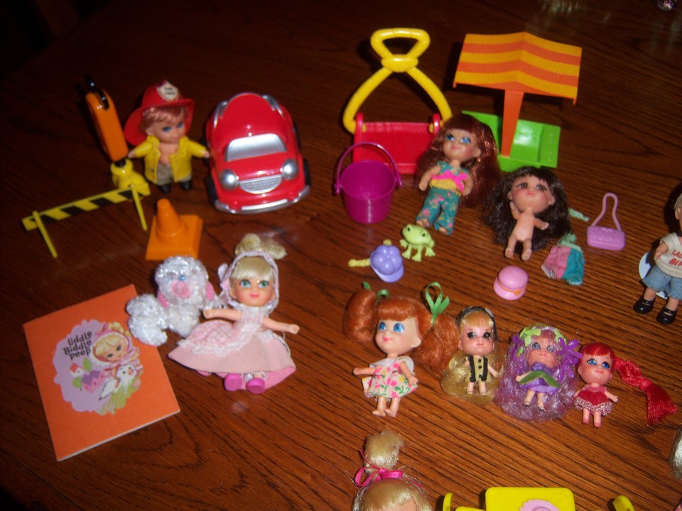 VTG LOT 14 RARE '60 Liddle Kiddles* RANDOM DOLLS Kiddle Accessories ...