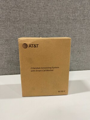 AT&T BL102-2 DECT 6.0 2-Handset Cordless for Home with Answering ...