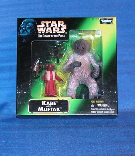 Star Wars The Power of the Force Kabe and Muftak Mail Away Figure ...