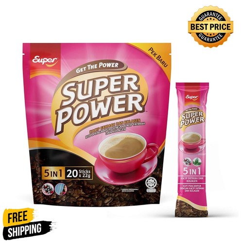 SUPER Ayu Power 5in1 Kacip Fatimah & Collagen Instant Premium Coffee ...