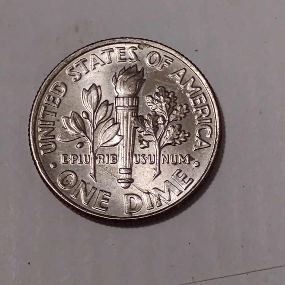 2019 d roosevelt dime nice coin with full bands | eBay