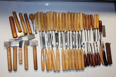 Pfeil Swiss Made Wood Chisel Lot 55 Pieces Total Excellent Condition | eBay