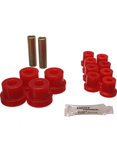 Energy Suspension Leaf Spring Bushing Red Set For Jeep (2.2115R) | eBay ...