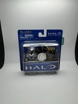 Halo Universe Minimates Series 4 Shipmaster & Brute War Chieftain | eBay