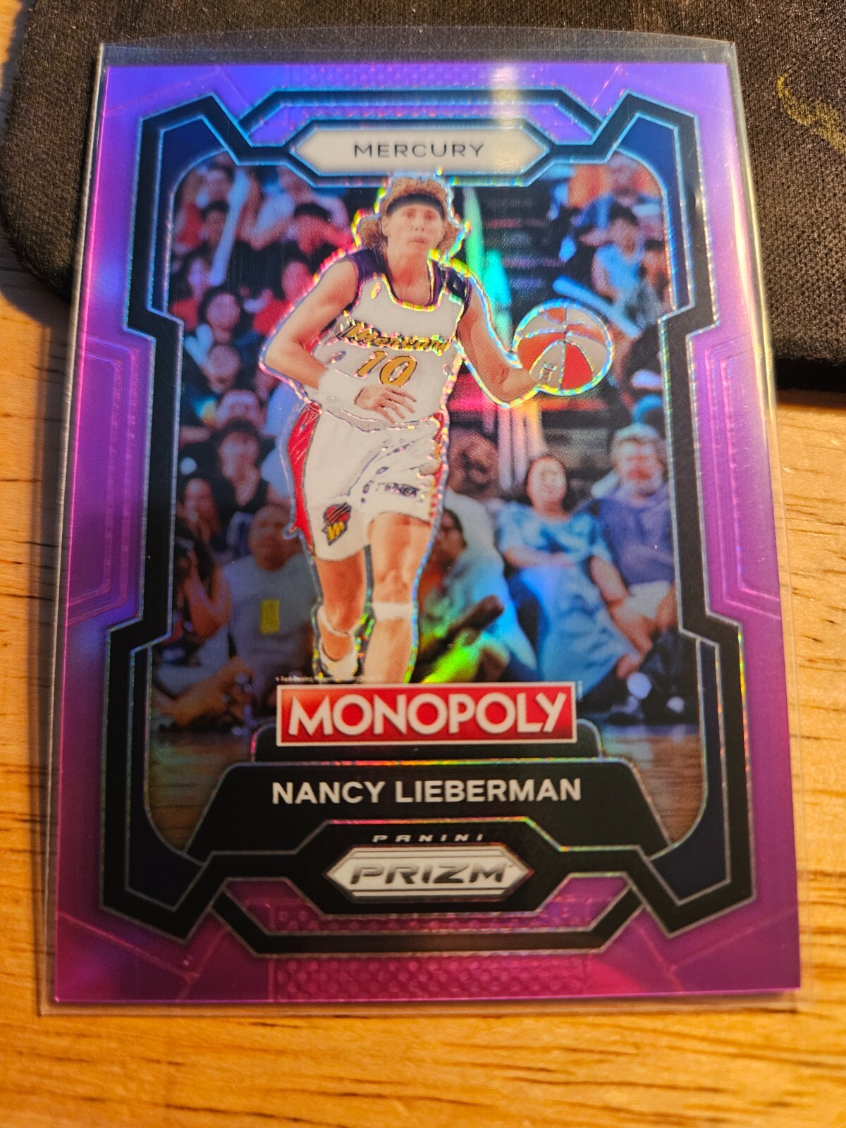 Nancy Lieberman 2024 Select WNBA #96 Base Gold Vinyl /1 Price Guide ...