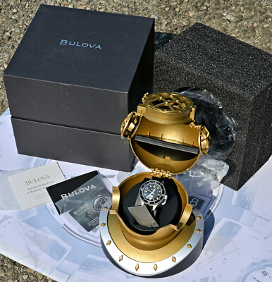 Bulova Mil Ships Limited Edition Watch Reference 98A265 New | eBay