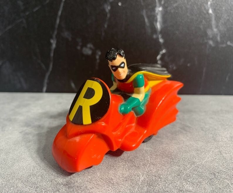 Batman the Animated Series McDonald's Happy Meal Toy ROBIN Motorcycle ...